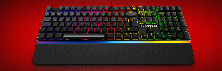 Rampage KB-R96 ULTIMATE USB Full RGB Optical Switch Q Gaming Mechanical ...