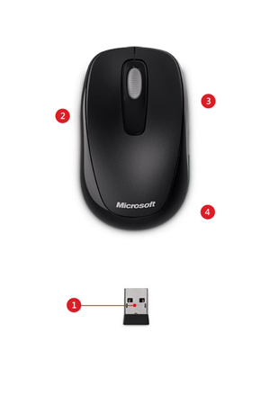 MICROSOFT Wireless Mobile Mouse 1000 Nano - Vatan Bilgisayar