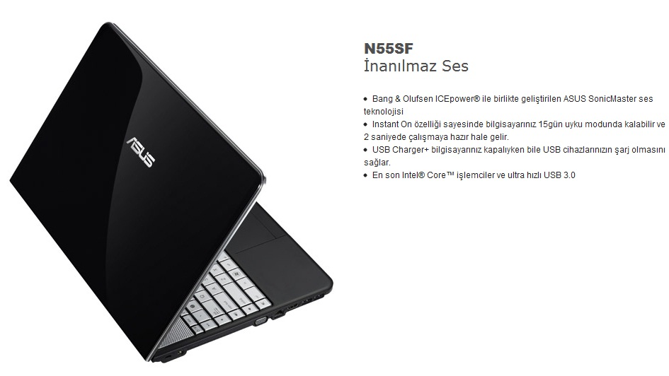 N55SF CORE İ5 2430M-2.4GHZ-6GB DDR3-640GB-15.6"-DVDRW-2GB GT555M-CAM-BT ...